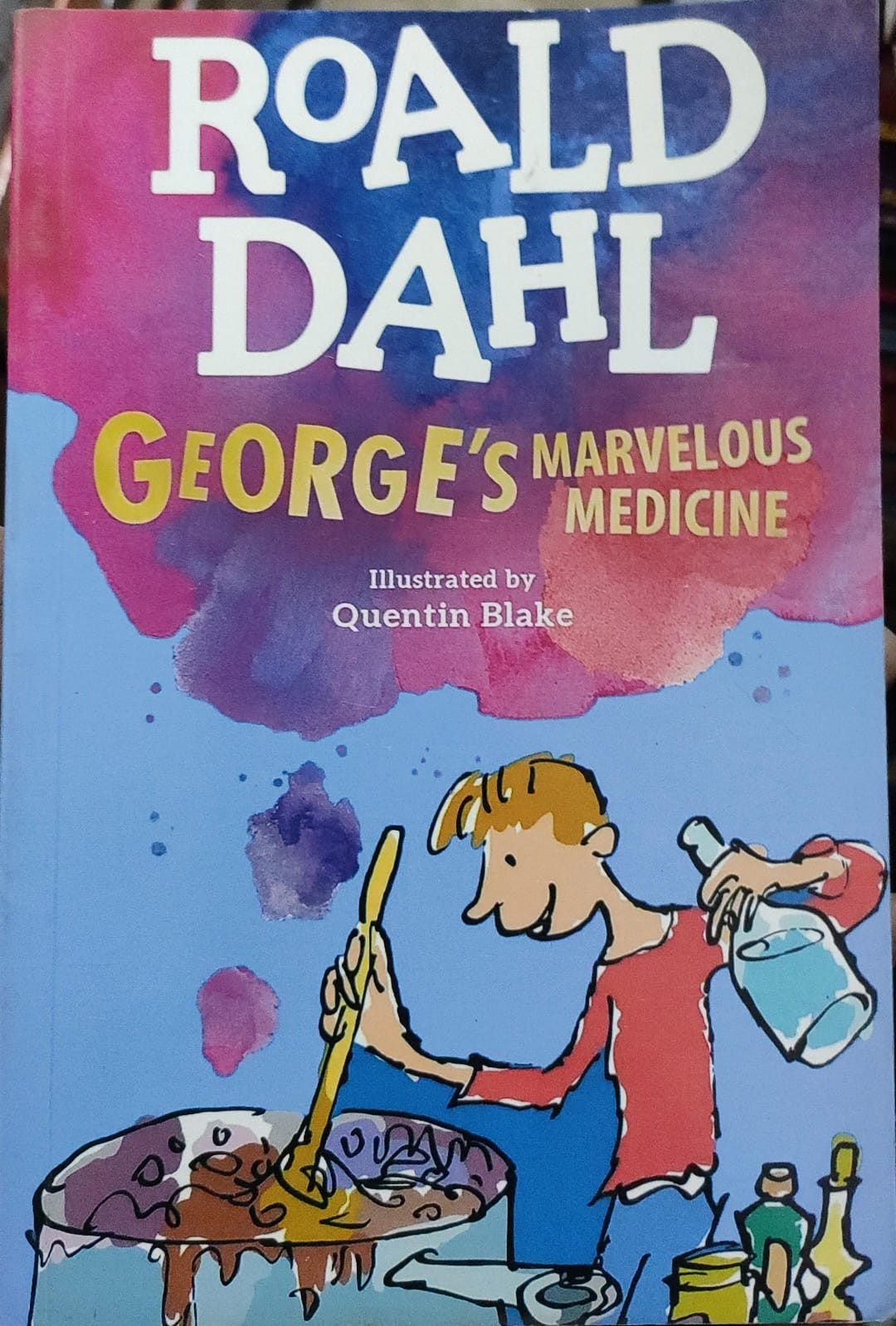 ROALD DAHL GEORGE’S MARVELOUS MEDICINE Illustrated by – মালঞ্চ বুক সেন্টার
